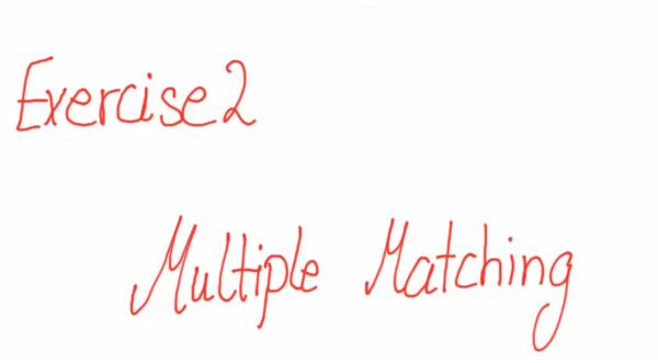 Multiple Matching 2062